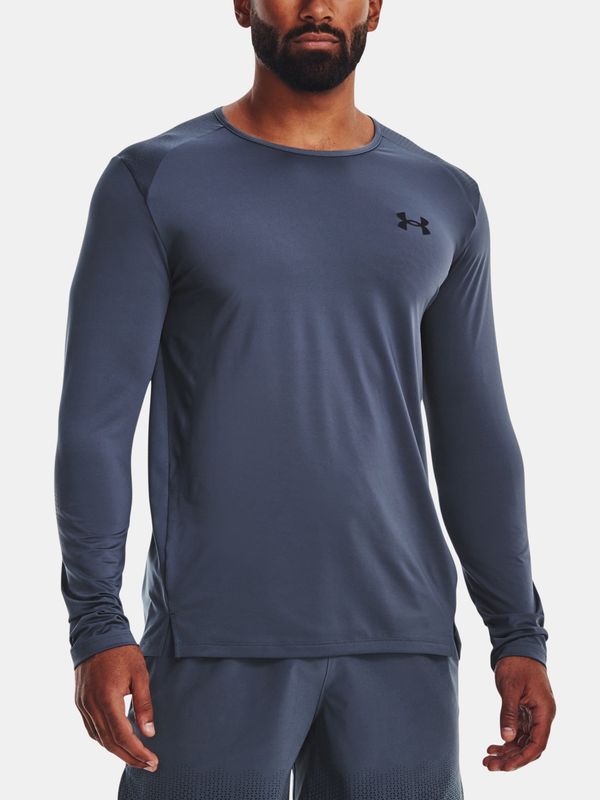 UNDER ARMOUR T-SHIRT UA ARMOURPRINT LS-GRY - MEN