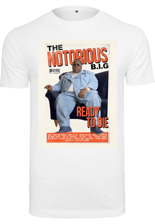 BIGGIE MAGAZINE COVER TEE WHITE