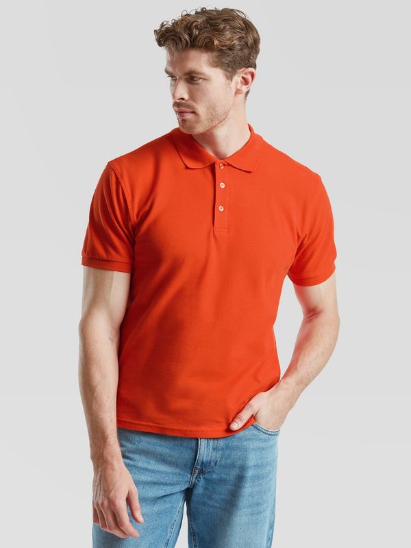 POMARAŃCZOWA KOSZULKA MĘSKA ICONIC POLO 6304400 FRIUT OF THE LOOM