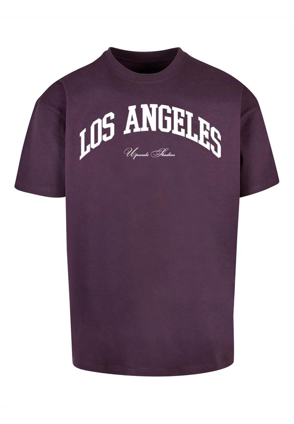 L.A. COLLEGE OVERSIZE TEE PURPLENIGHT