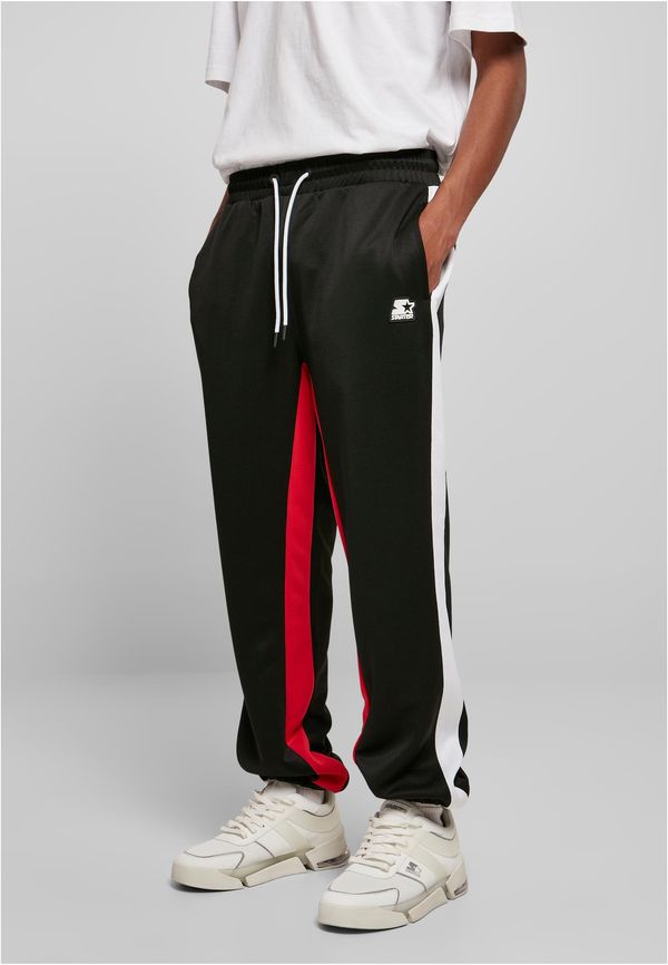 STARTER LASER TRACK PANTS BLACK/CITY RED/WHITE