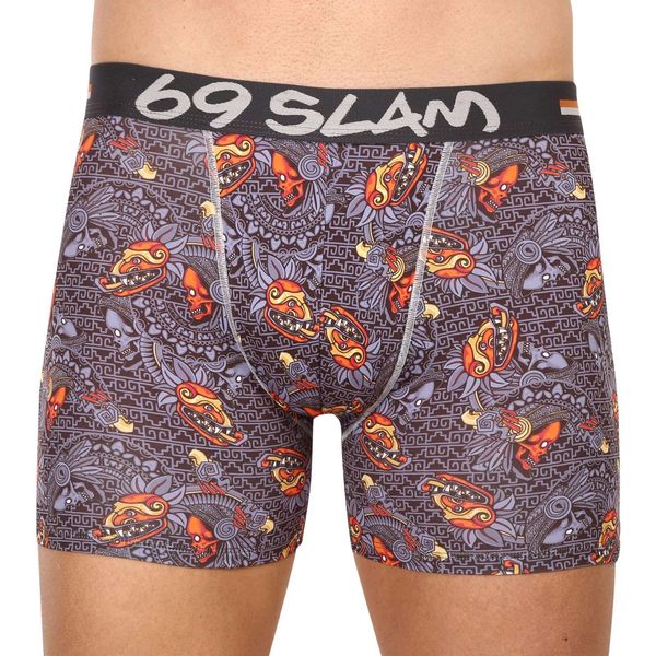 MEN'S BOXERS 69SLAM FIT MAYAN HEAD DYLAN