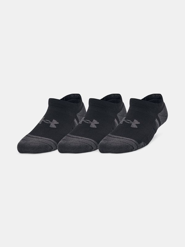UNDER ARMOUR SOCKS Y UA PERFORMANCE TECH 3PK NS-BLK - UNISEX
