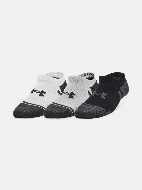 UNDER ARMOUR SOCKS Y UA PERFORMANCE TECH 3PK NS-GRY - UNISEX