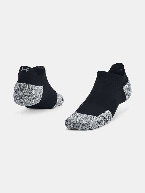 UNDER ARMOUR SOCKS UA AD RUN CUSHION 1PK NS TAB-BLK - UNISEX