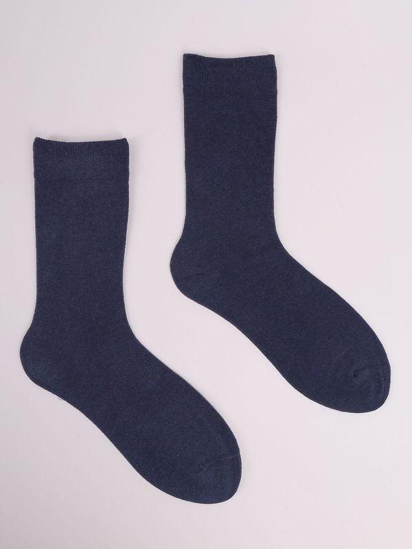 YOCLUB MAN'S SOCKS SKA-0185F-6100 NAVY BLUE