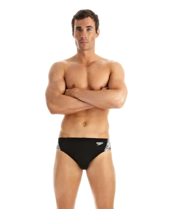 PLAVKY SPEEDO MONOGRAM 7 CM BRF AM BLACK, 34