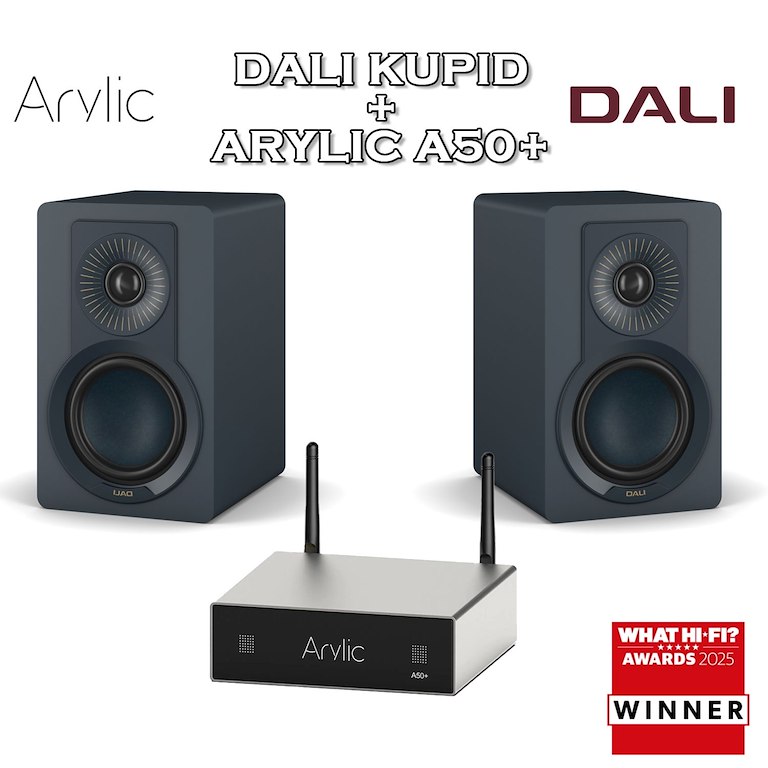 Arylic A50+ 50W x 2 +Dali KUPID