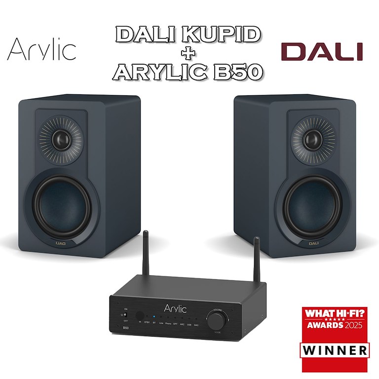 Arylic B50 50W x 2 + Dali KUPID