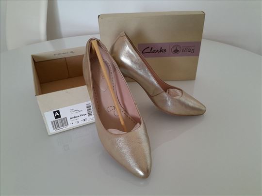 Clarks zenske zlatne cipele 37 Isidora Faye