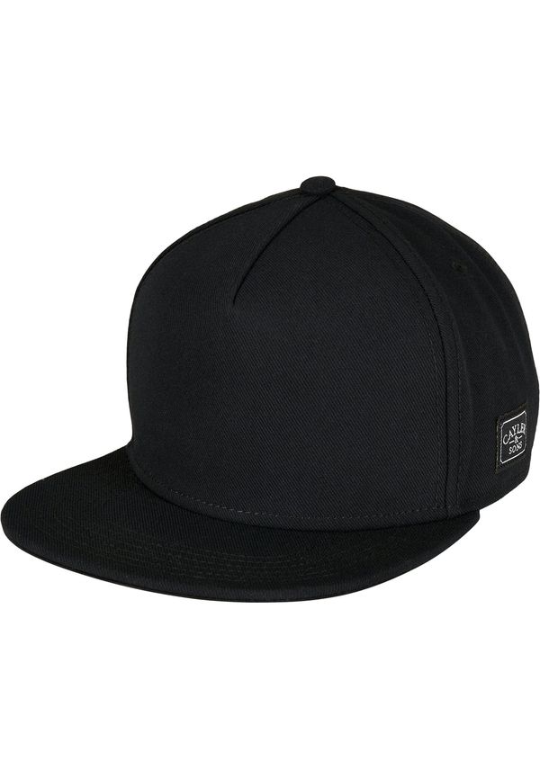 C&S PLAIN SNAPBACK CAP BLACK