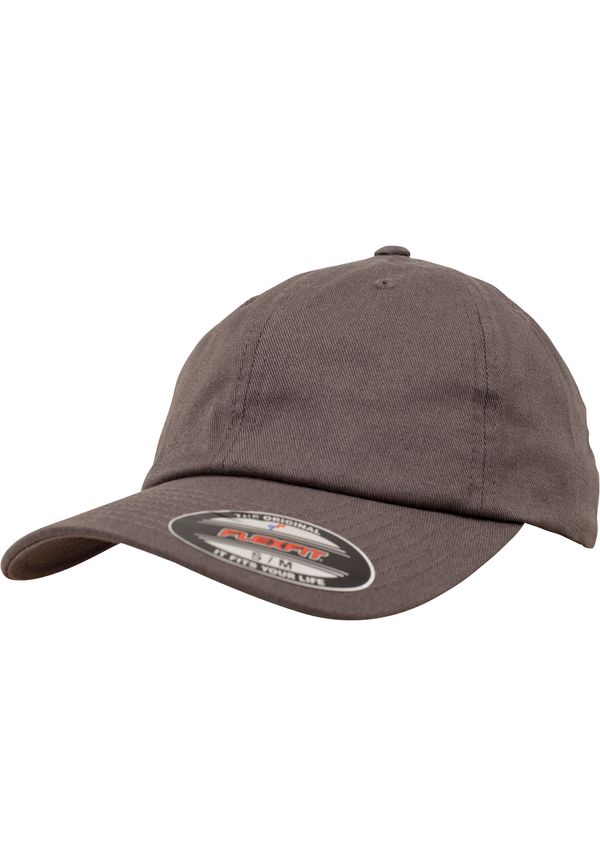 FLEXFIT COTTON TWILL DAD CAP DARK GREY