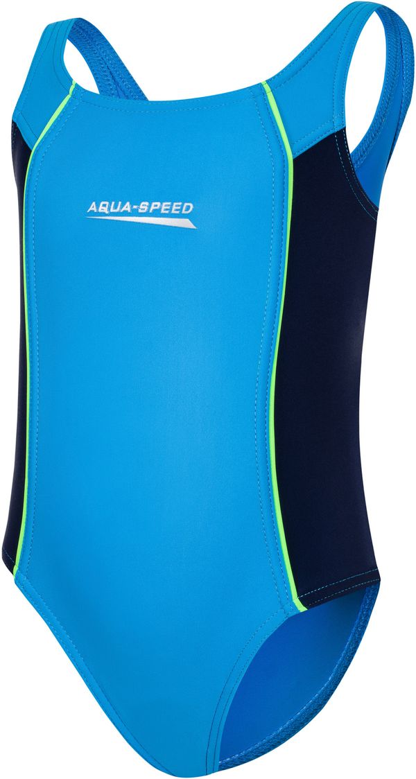 AQUA SPEED KIDS'S SWIMMING SUIT LUNA PATTERN 24