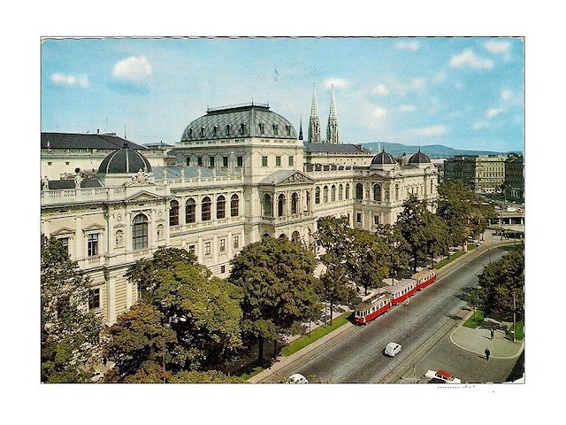 Austria Wien Vienna 1968. Tramway ,putovala