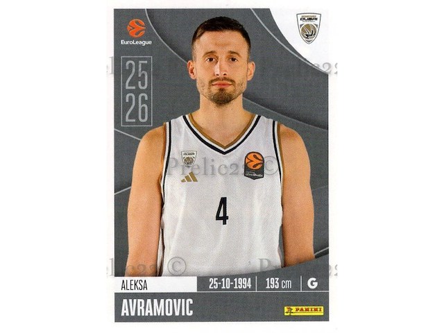 EuroLeague Euroliga 2025 - 26 broj 115 (čitaj opis)