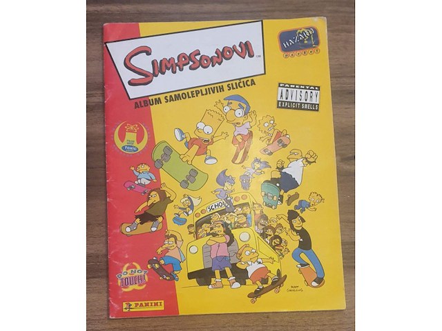 Simpsonovi album za sličice MINT