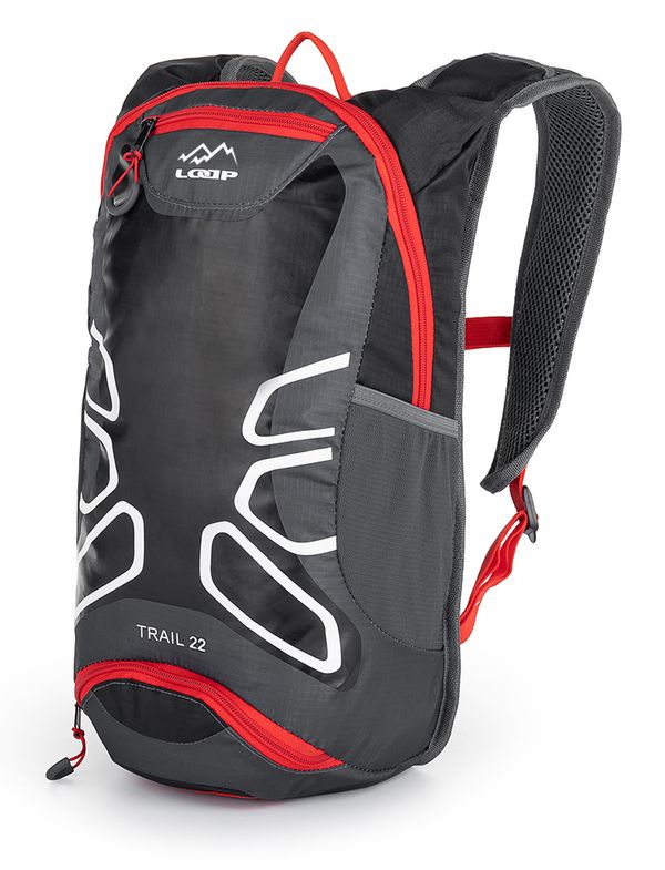 CYCLING BACKPACK LOAP TRAIL 22 BLACK/RED