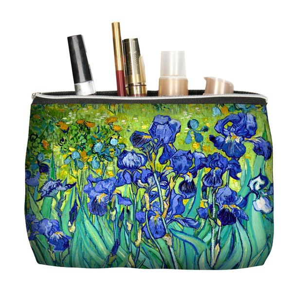 BERTONI UNISEX'S COSMETIC BAG SOLO IRISES