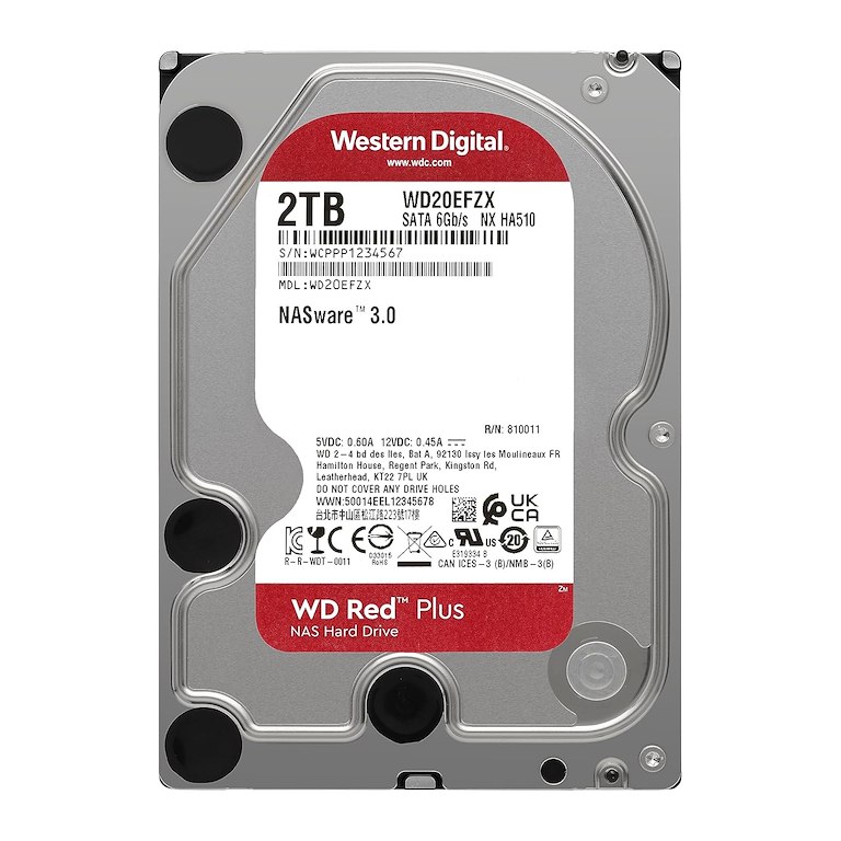 WD 2TB WD2002FFSX 7200rpm 64MB Red Pro 3.5 Sata III