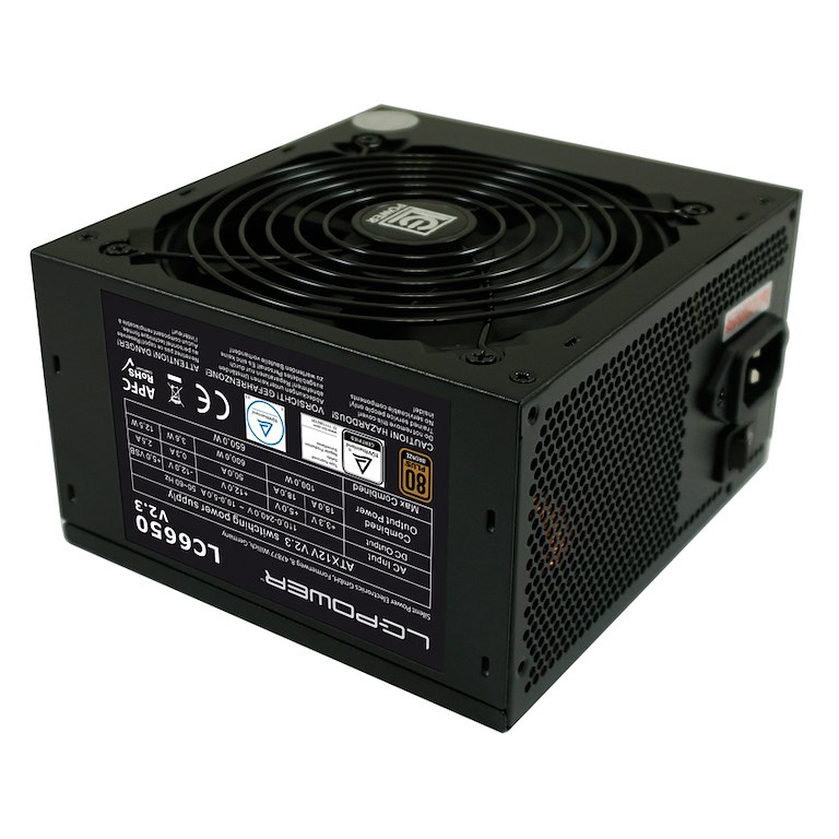 LC POWER 650W LC6650 V2.3 + Bronze