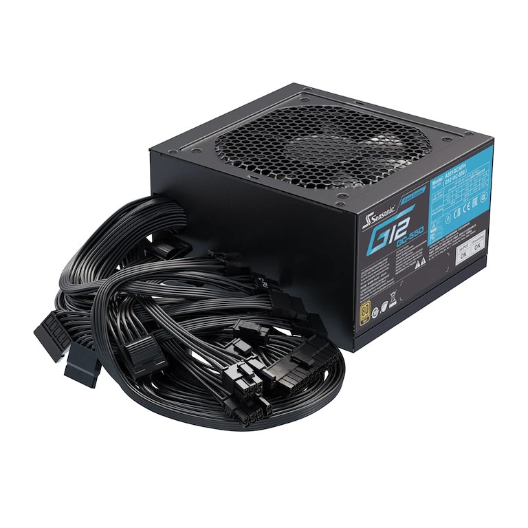 SEASONIC 750W G12-GC-750 G12 GC Series 80+ Gold