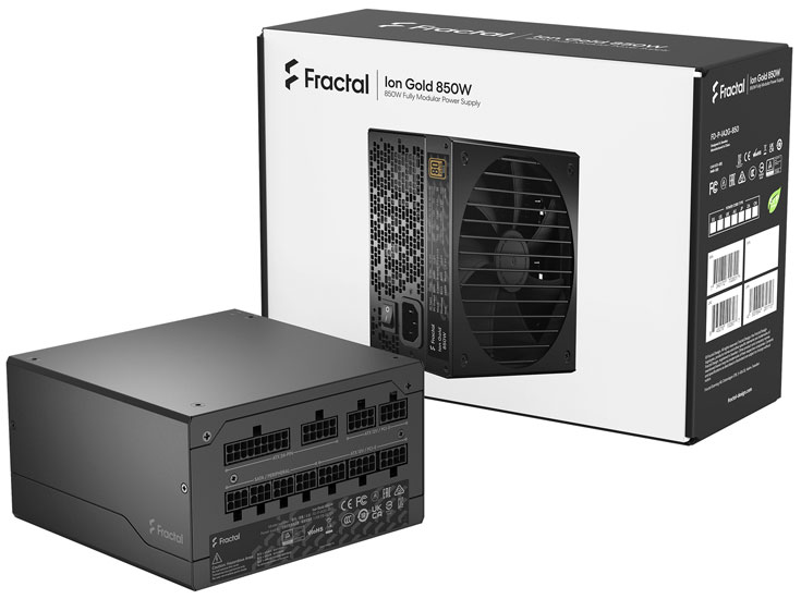 FRACTAL DESIGN850W Ion Gold EU, FD-P-IA2G-850-EU