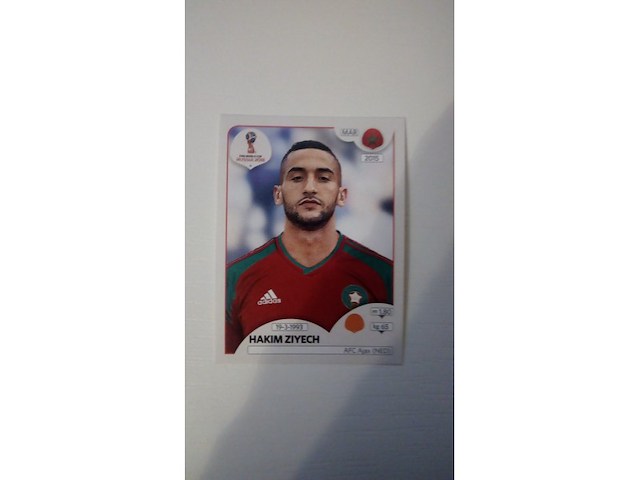 Panini FIFA 2018 Russia sličica broj 154