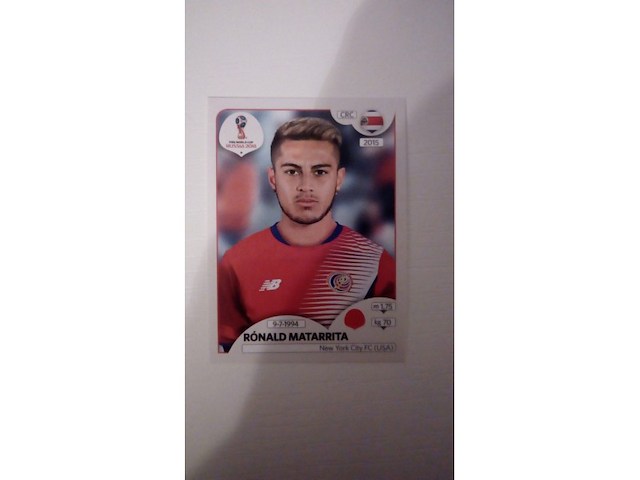Panini FIFA 2018 Russia sličica broj 388