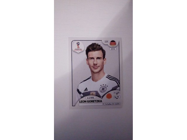 Panini FIFA 2018 Russia sličica broj 431