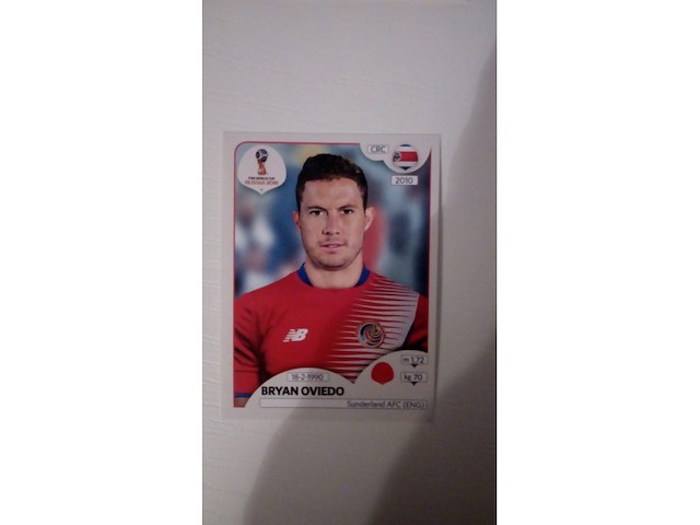 Panini FIFA 2018 Russia sličica broj 385