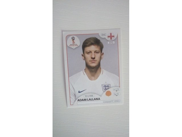 Panini FIFA 2018 Russia sličica broj 574
