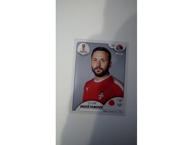 Panini FIFA 2018 Russia sličica broj 409