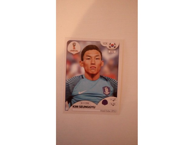 Panini FIFA 2018 Russia sličica broj 482