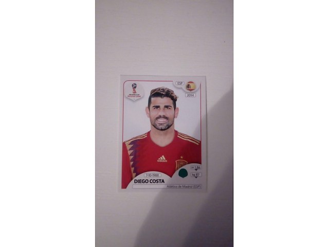 Panini FIFA 2018 Russia sličica broj 139