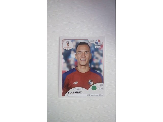 Panini FIFA 2018 Russia sličica broj 536