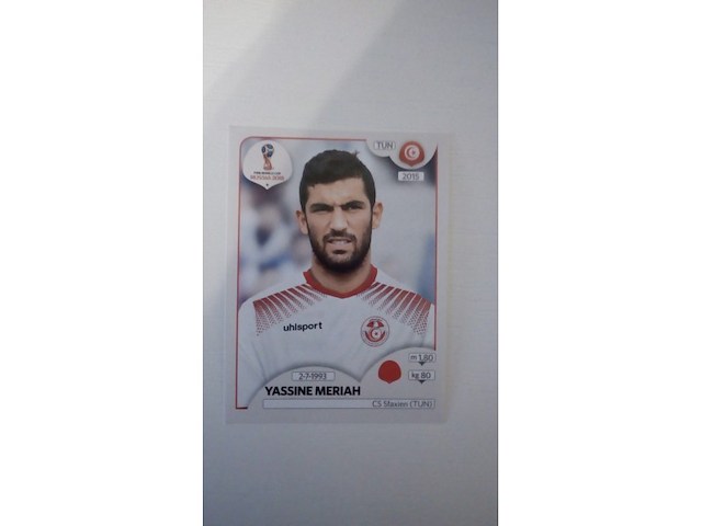 Panini FIFA 2018 Russia sličica broj 547