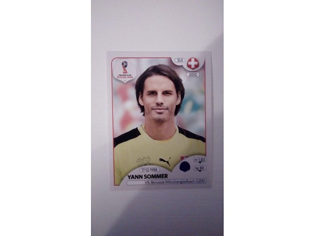 Panini FIFA 2018 Russia sličica broj 362