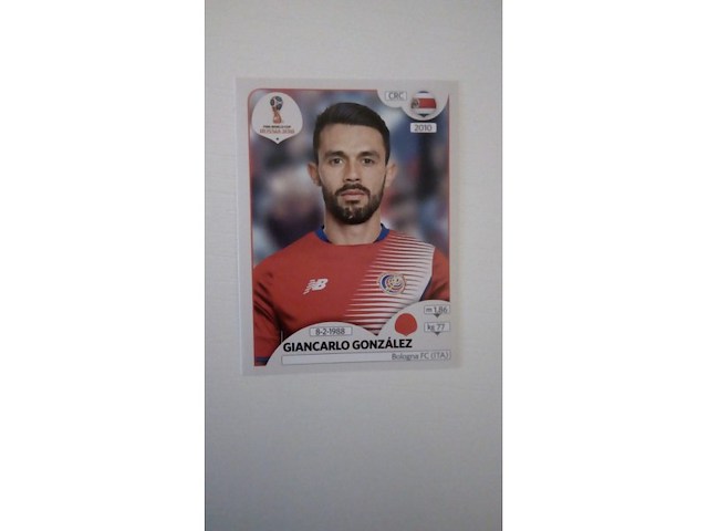 Panini FIFA 2018 Russia sličica broj 383
