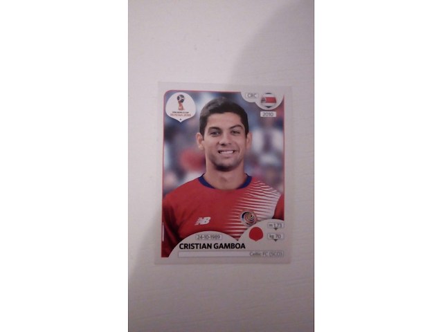 Panini FIFA 2018 Russia sličica broj 384