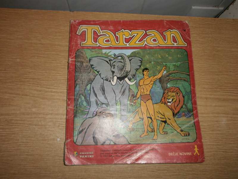 TARZAN    PANINI    popunjen album