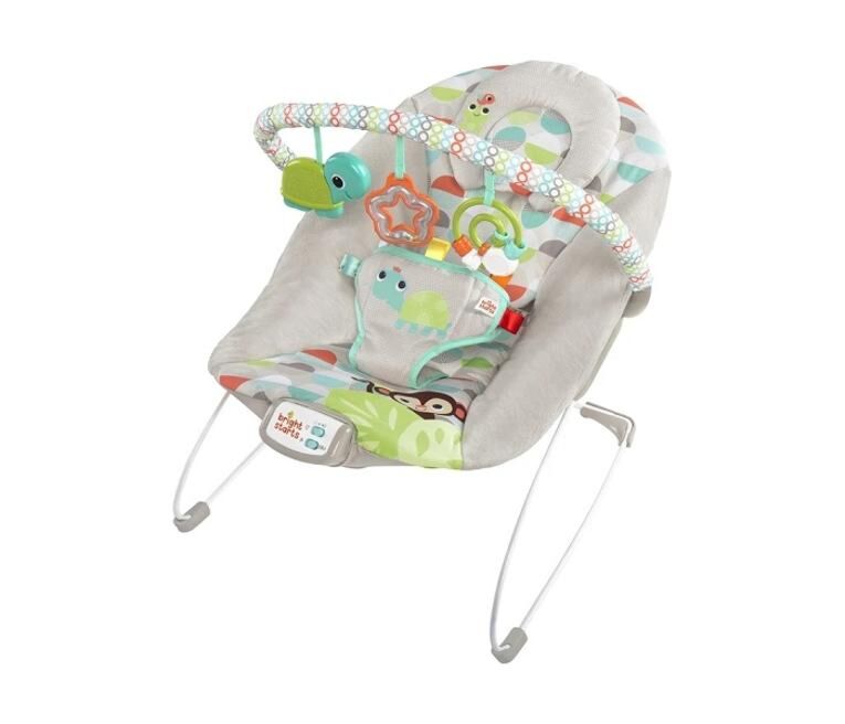 Kids II Bright Starts Ležaljka - Happy Safari SKU11508