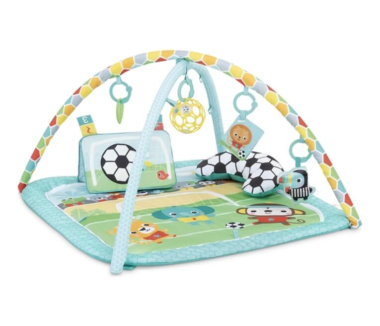 KIDS II BRIGHT STARTS PODLOGA ZA IGRU BEBE GRIP & KICK SOCCER SKU17165