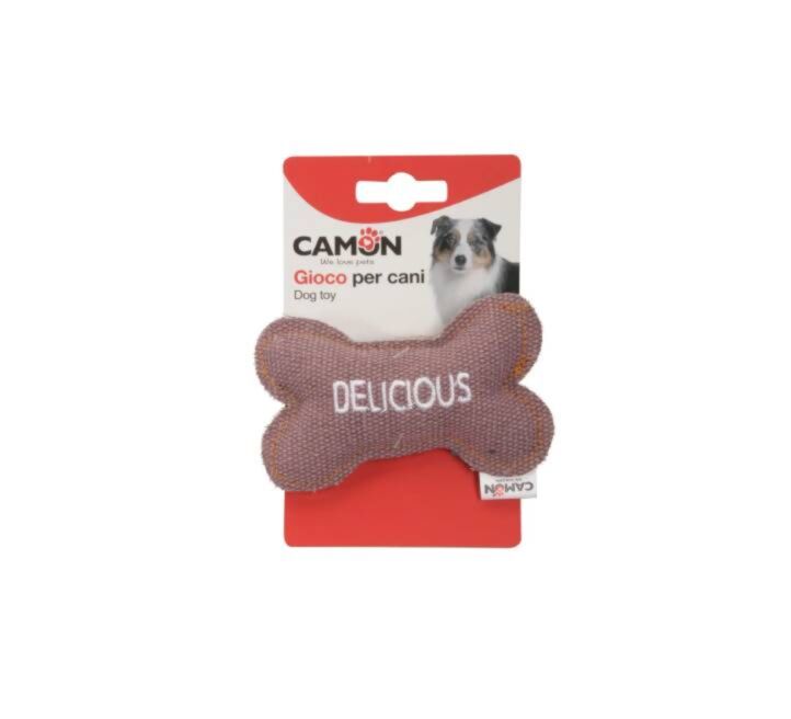 CAMON IGRAČKA ZA PSE KOST OD TKANINE 10.5 CM A2201588
