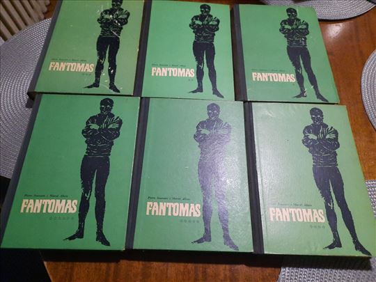 Fantomas komplet knjige