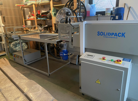Sealer SOLIDPACK PK101 + TF201 (shrink tunnel + packaging machine)