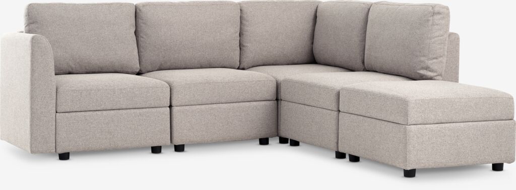 Modularna sofa OKSBY 5os otv. kraj prost. za odl. pesak tk