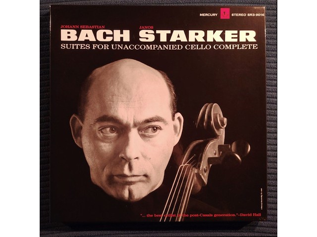 BACH STARKER - Cello Suites 3LP BOX (AUDIOPHILE)