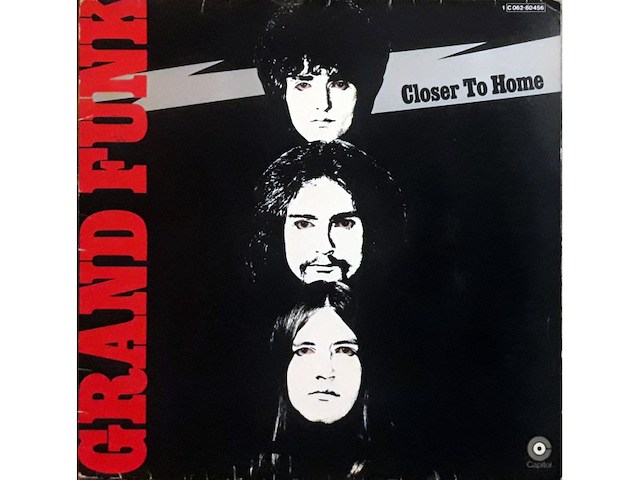 LP*: GRAND FUNK RAILROAD - CLOSER TO HOME (GERMANY `70)