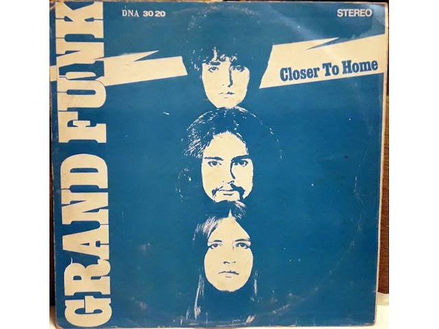LP*: GRAND FUNK - CLOSER TO HOME (SOUTH KOREA 1970) VG+