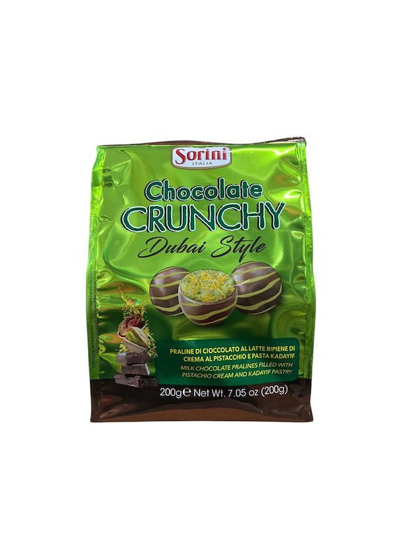 PRALINE DUBAI CHOCO CRUNCHY SORINI 200G